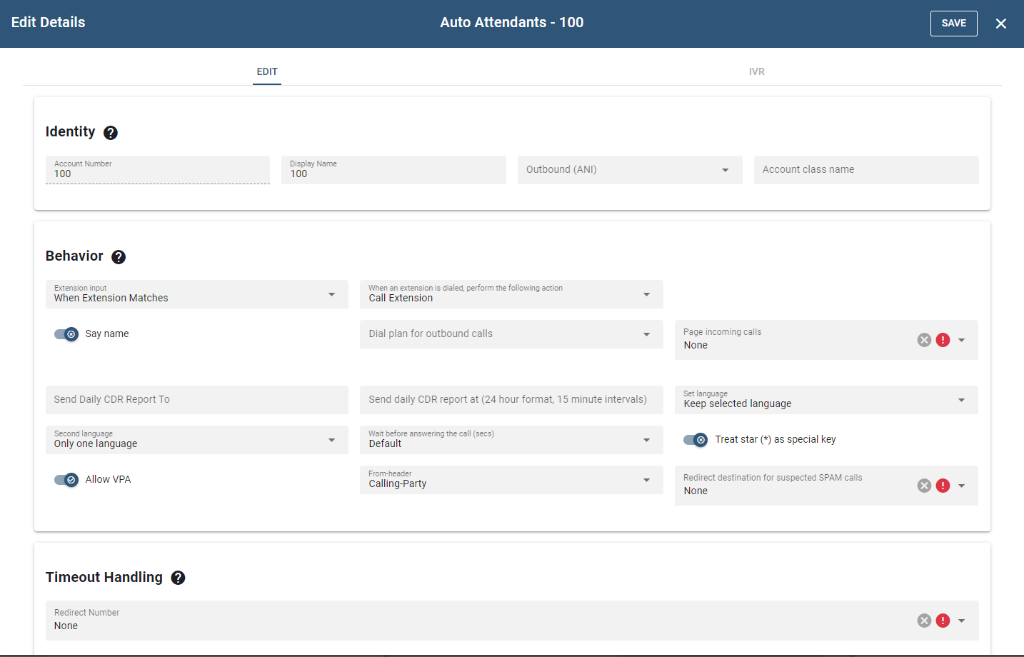 Auto Attendants | Link Wholesaler Guide