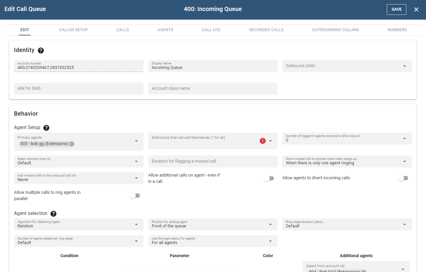 Call Queues | Link Wholesaler Guide