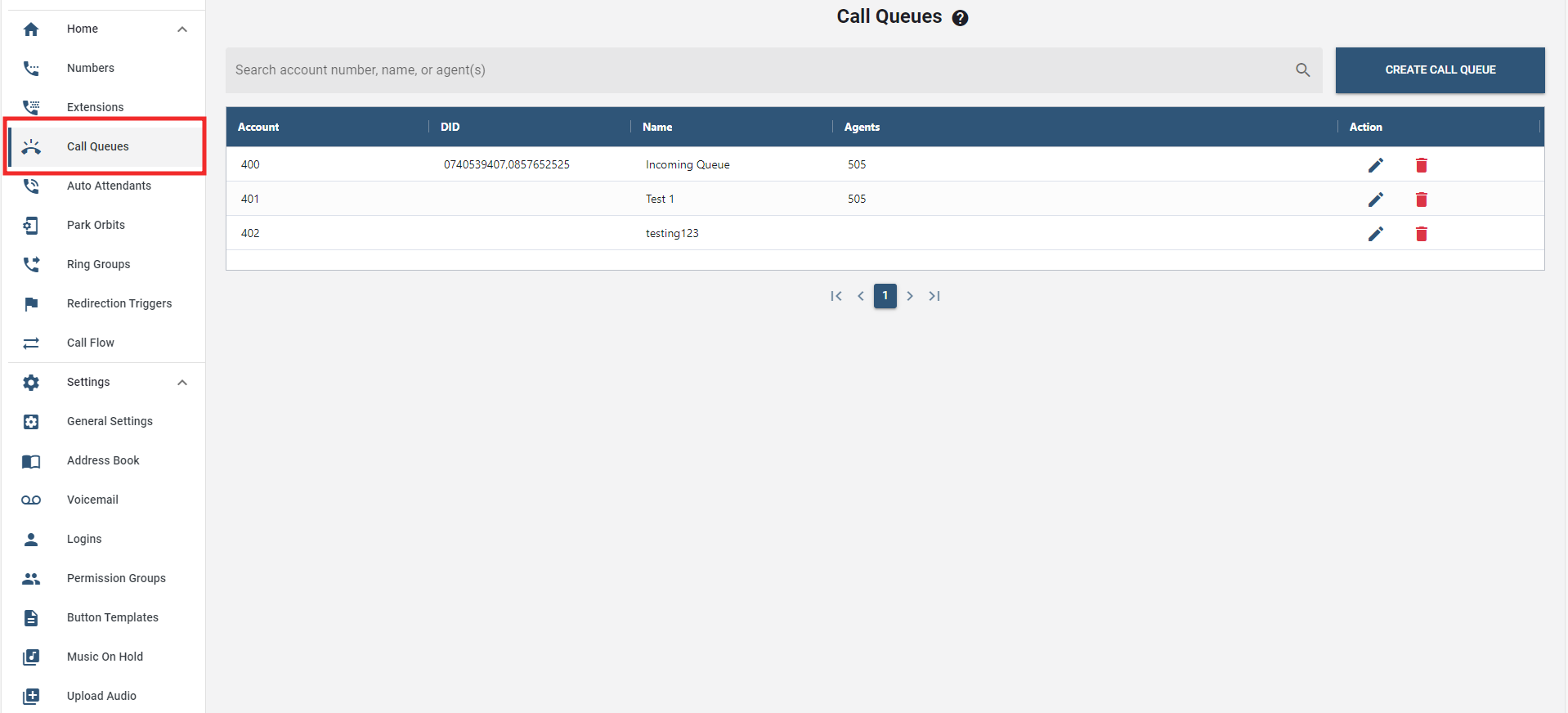 Call Queues | Link Wholesaler Guide