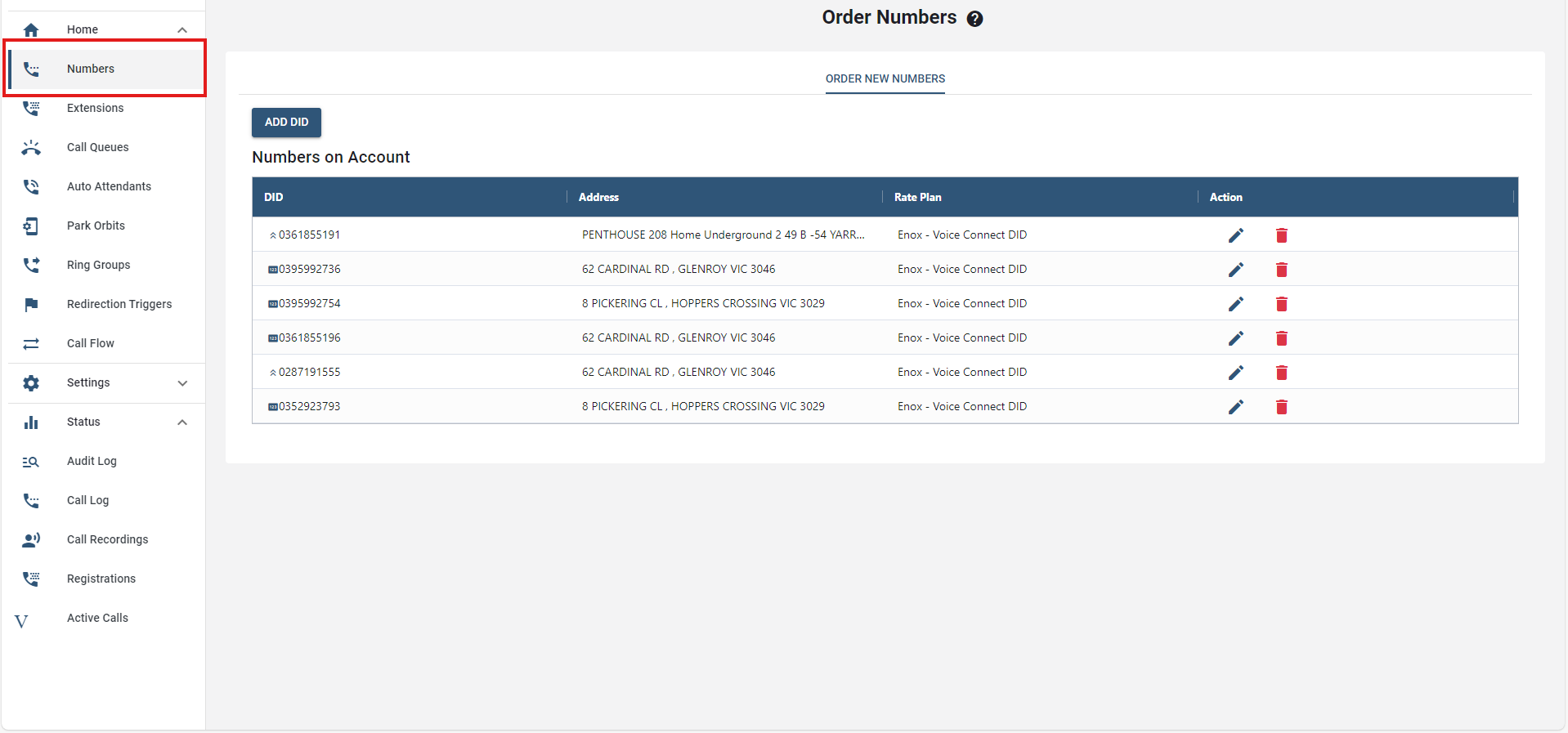 Numbers | Link Wholesaler Guide